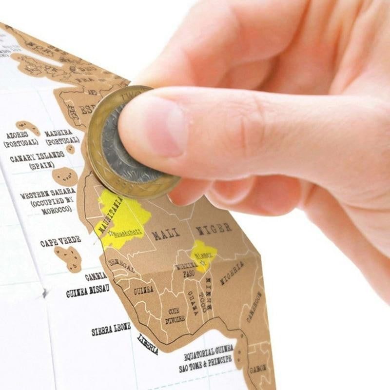 DIY 3D Scratch Globe – PeekWise