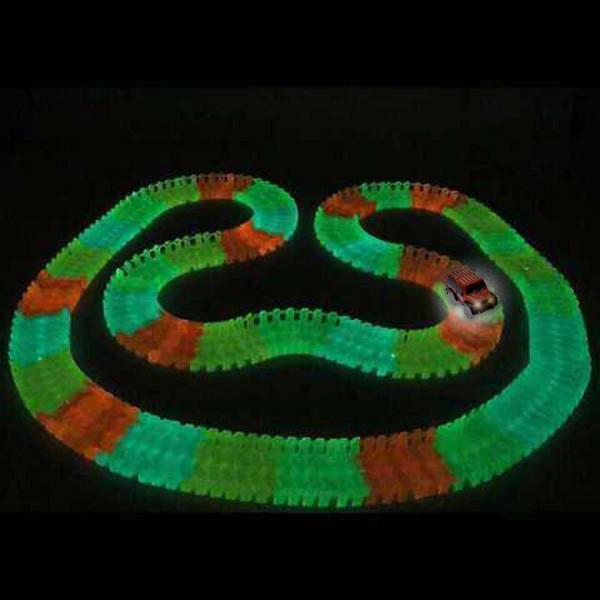 Glow Track Race Car Set (220 pcs) – PeekWise