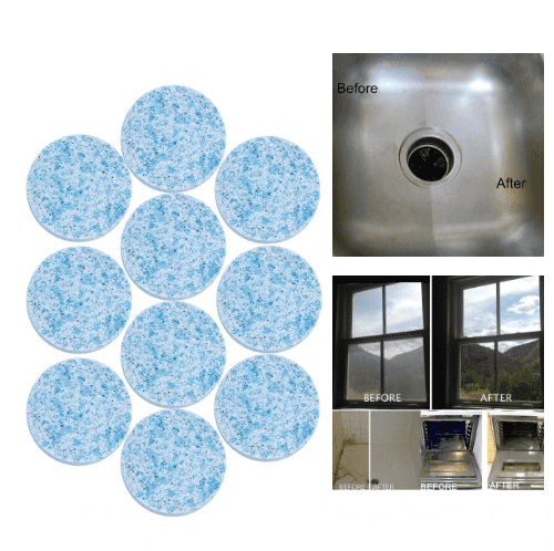 Multi Functional Effervescent Cleaning Tablets – PeekWise